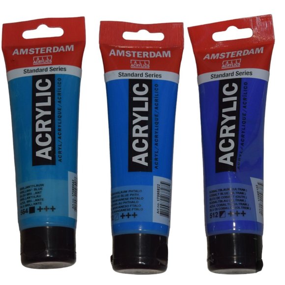AMSTERDAM | Art | Amsterdam Standard Series Acrylic Paint 2 Ml Set Of 3 ...